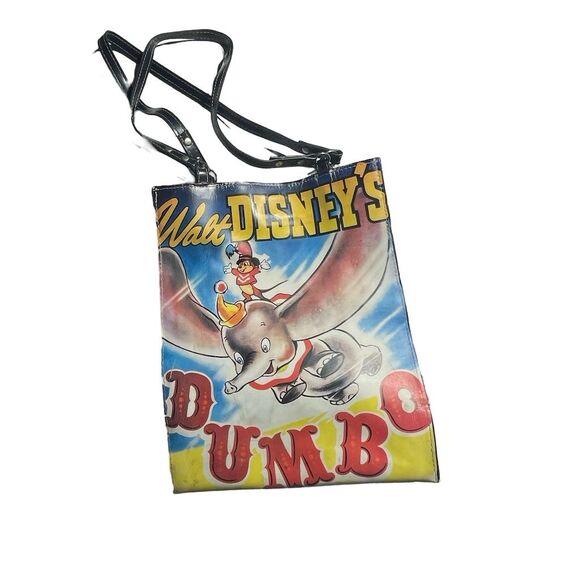 Disney | Bags | Disney Dumbo Vintage Movie Poster Tote Bag Multicolor ...
